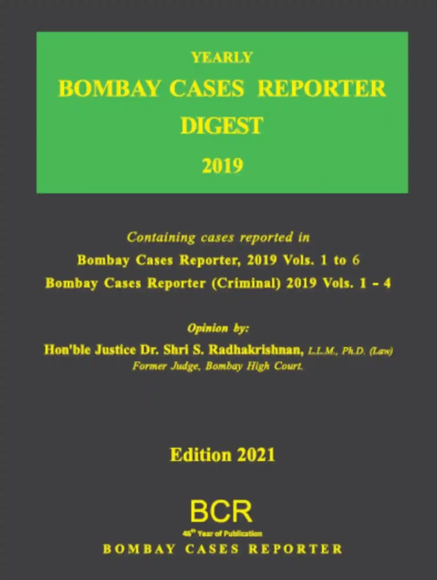Bombay Cases Reporter